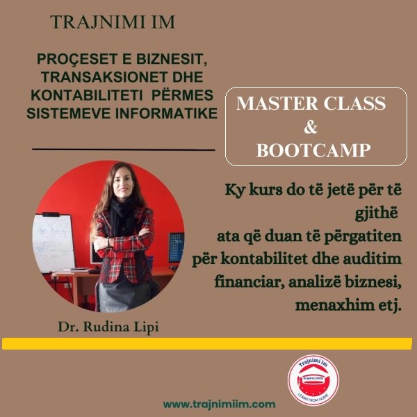 MASTERCLASS & BOOTCAMP - TRAJNIMI IM - Trajnimi Im